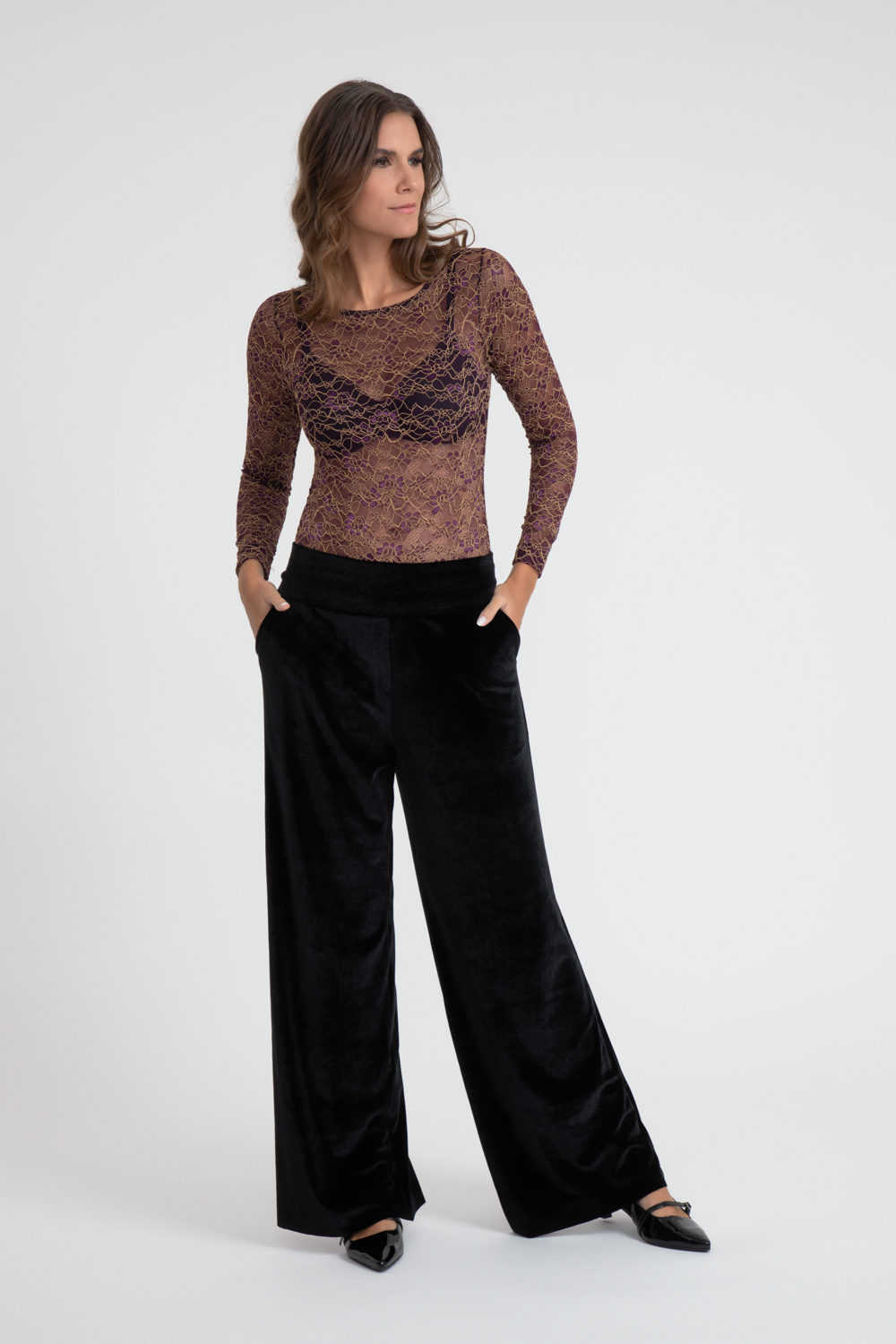 Body Renda Manga Longa – Vinho – Manvar Beachwear